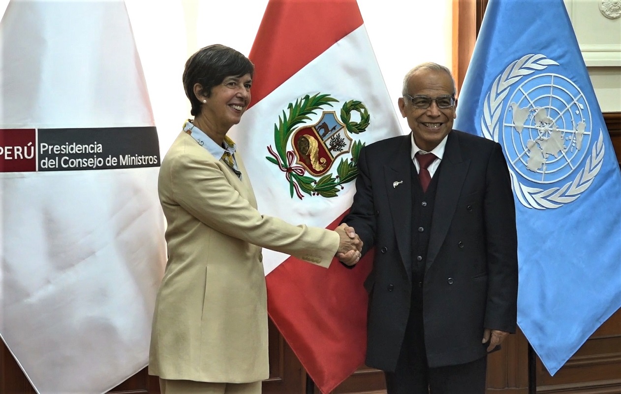 Premier de la PCM y directora regional del Programa Mundial de ...
